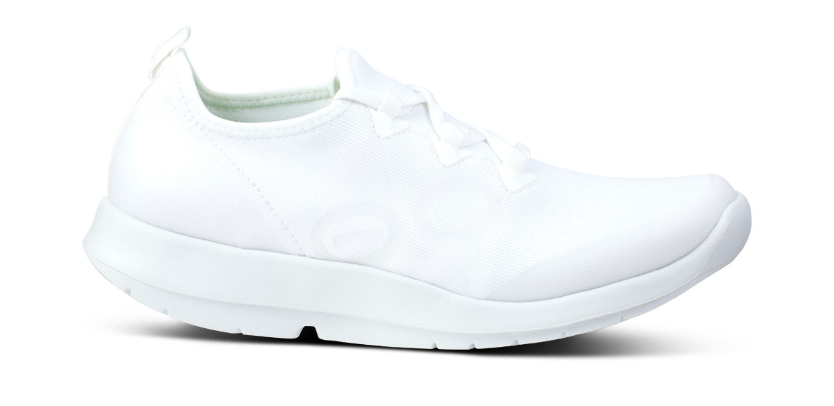 Men's OOmg Sport LS Low Shoe - White (FINAL SALE) – OOFOS