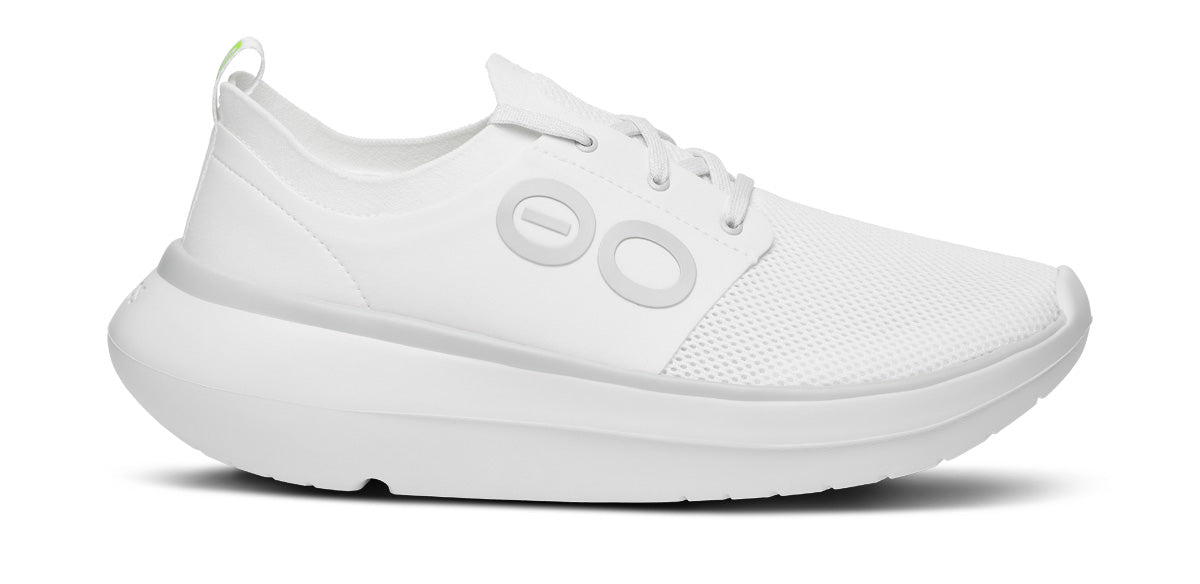 Men's OOmy Stride - White – OOFOS